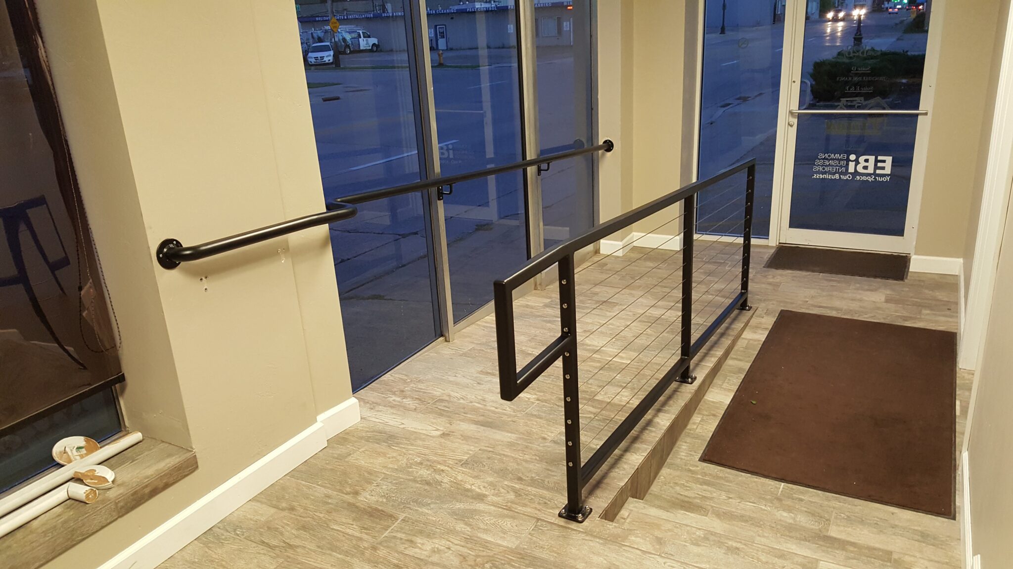 Commercial Guardrails | P&D Metalworks
